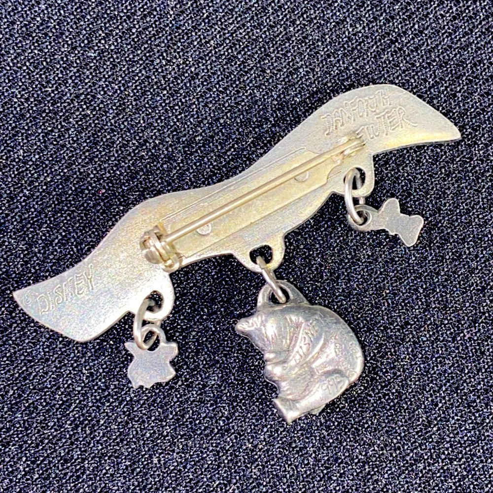 Vintage Disney Winnie The Pooh Danforth Pewter Pin Br… - Gem